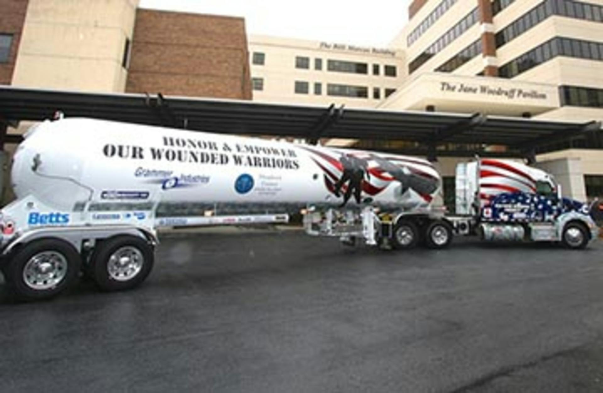 Sliding Vane Pumps Power Hazardous Materials Transport Trailer for ...