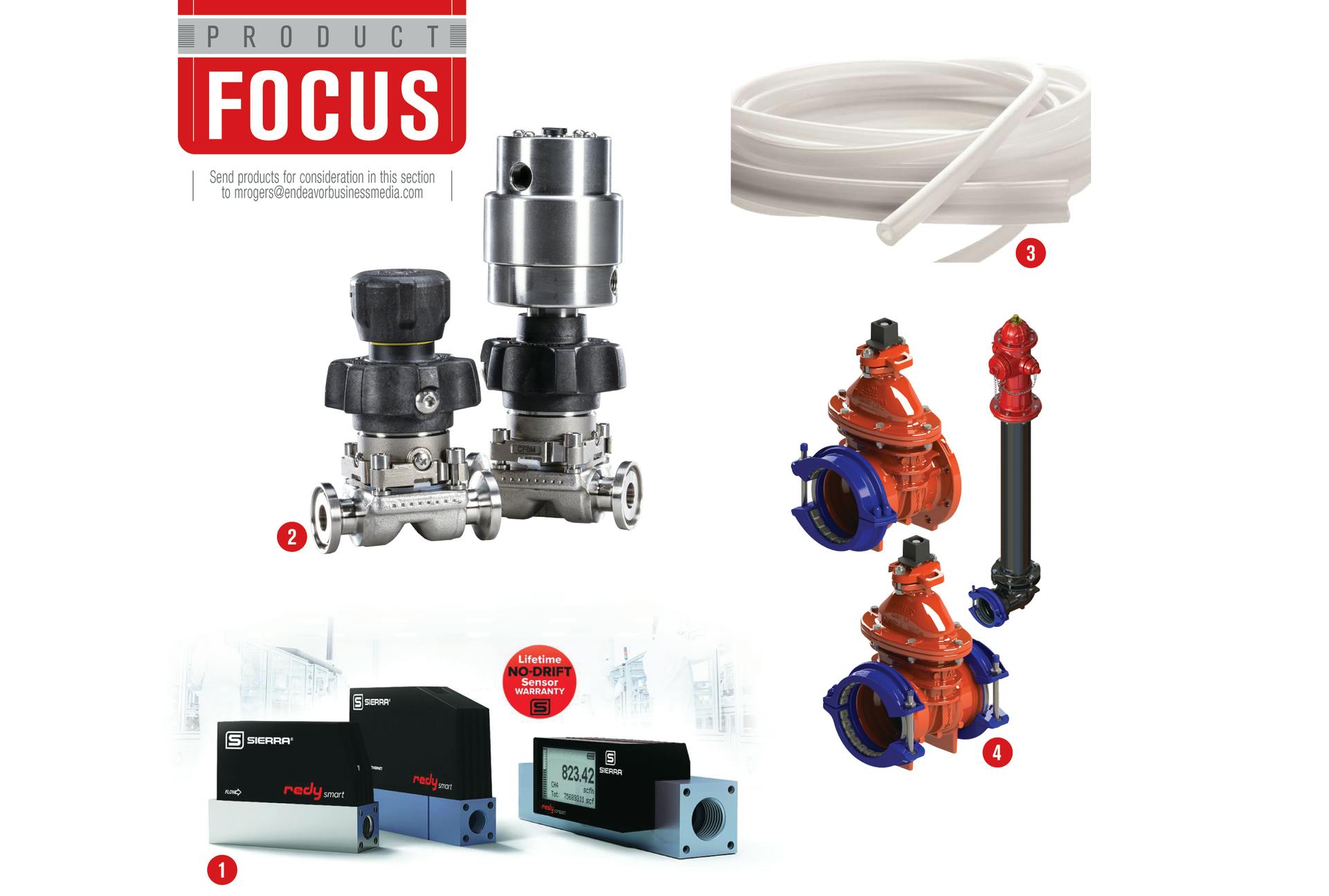 Product Focus: Flowmeters, Tubing and Valves | Processing Magazine