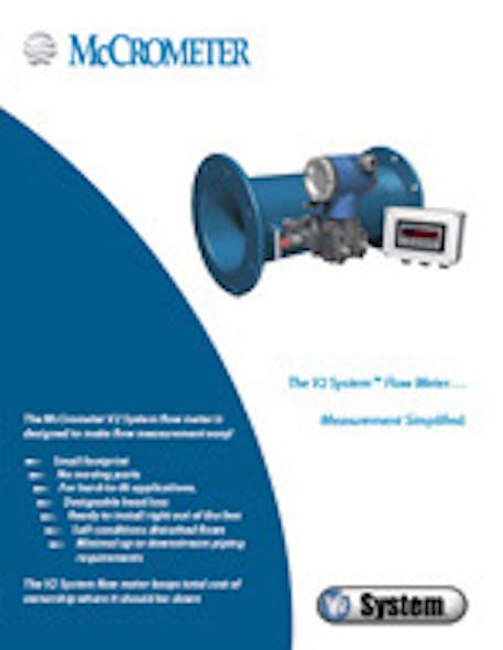The McCrometer V2 System Flowmeter | Processing Magazine