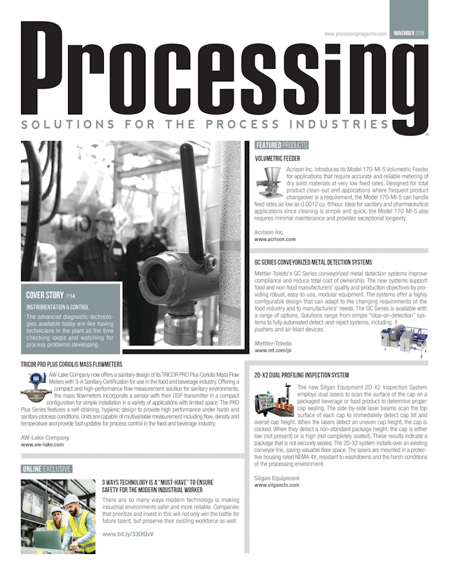 November 2019 | Processing Magazine