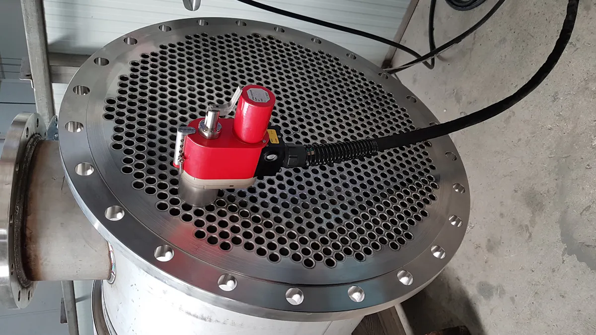 Preventing product contamination with double tube plate heat exchangers ...