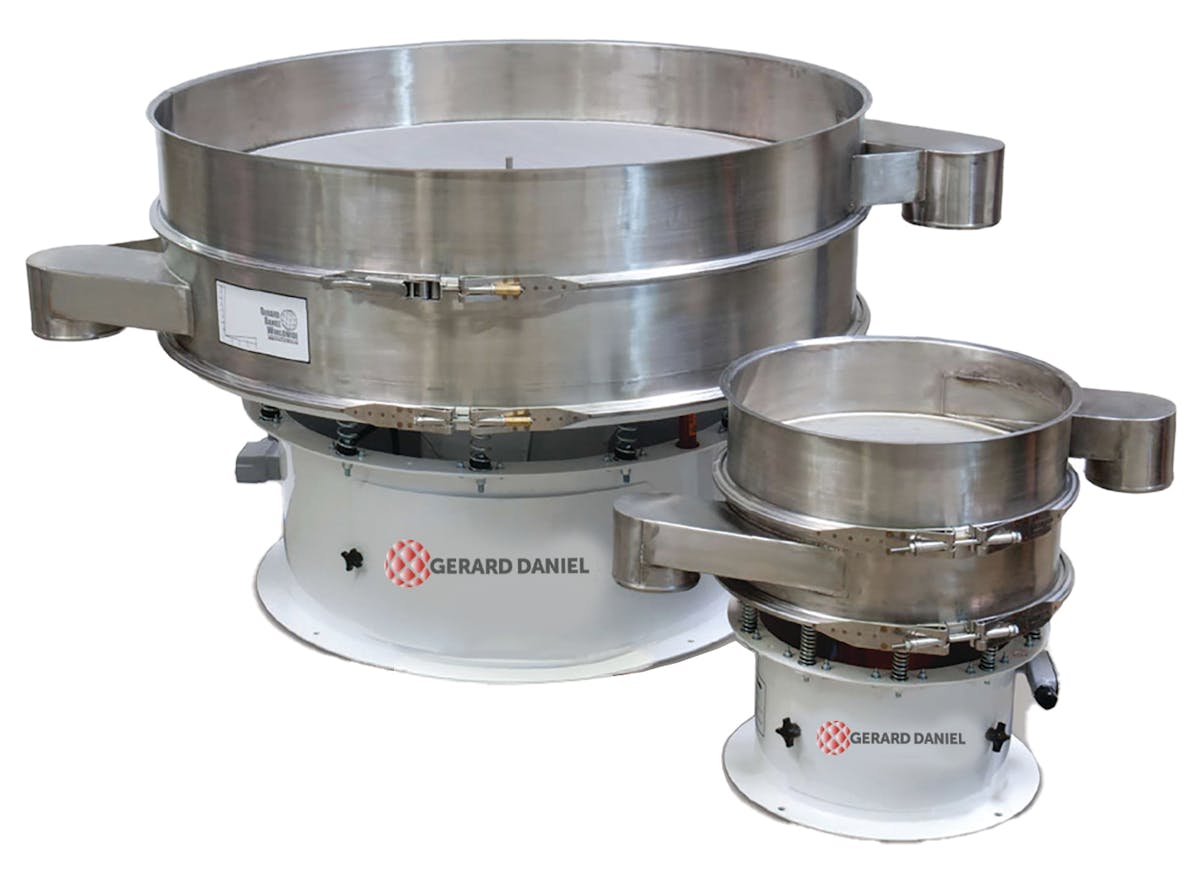 Vibratory separator machines for food and beverage applications ...