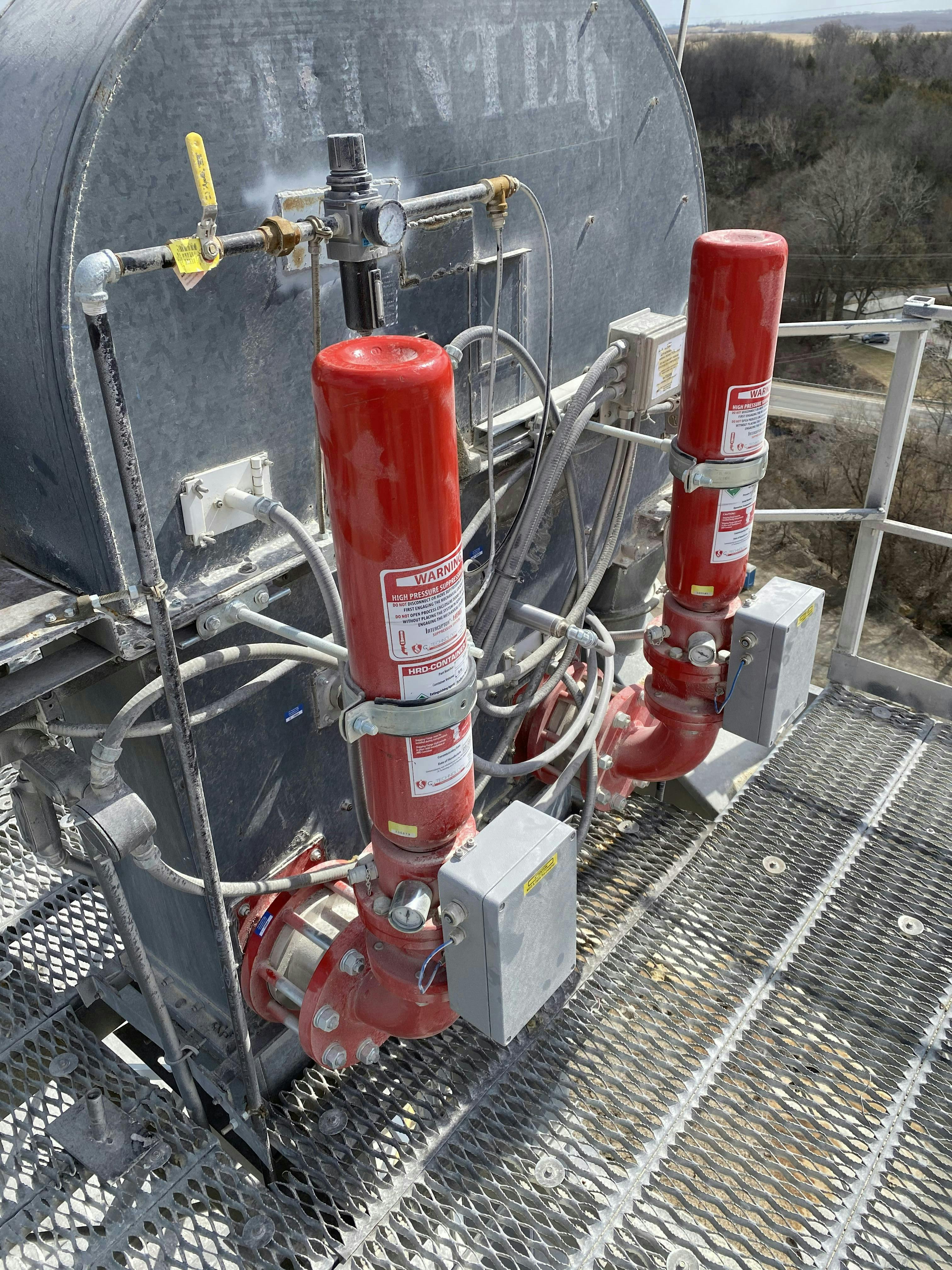 Safeguarding against combustible dust explosions in bucket elevators ...