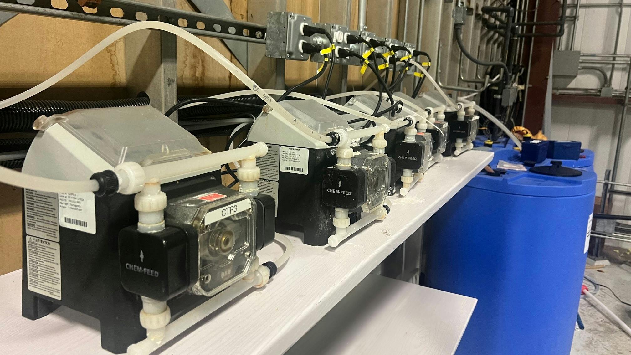 Chilled Water Utility Avoids Problems Dispensing Bleach and Scale ...